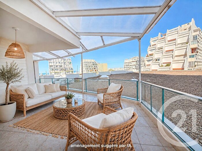 La Grande-Motte, Centre-ville, Port : Appartement 2 pièces à vendre