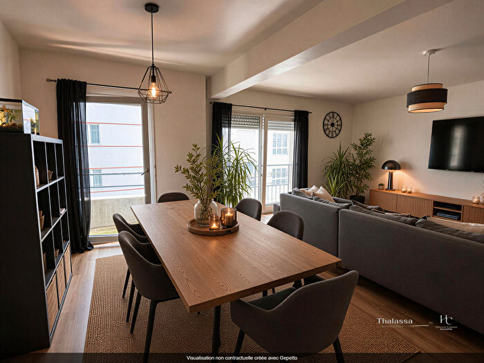 Appartement 4 pièces à vendre à Nantes, Saint-Donatien, Tortière