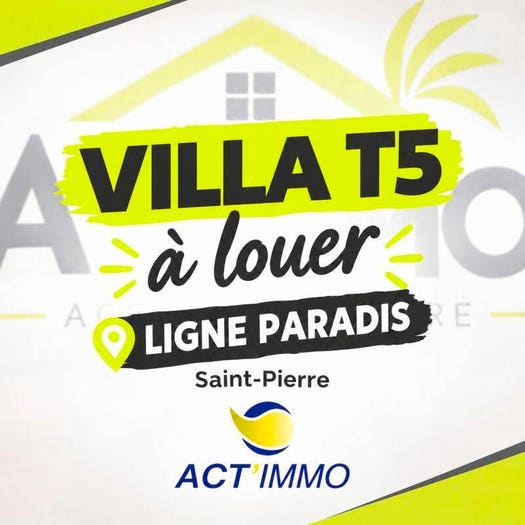 Saint-Pierre : Maison 5 pièces à louer