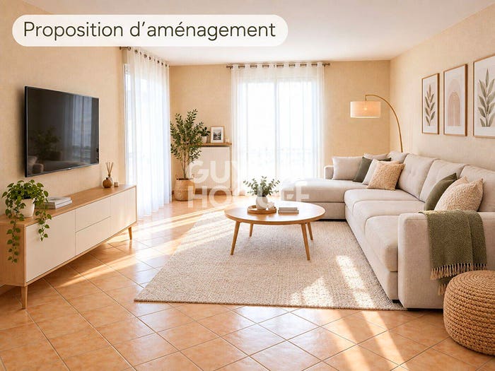 Pastières, Chartres : Appartement 5 pièces à louer