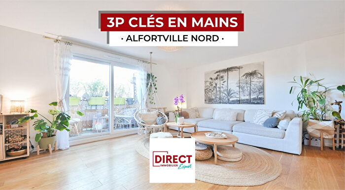 Appartement à vendre - Alfortville, Mairie, Gare - 3 pièces - 2 chambres