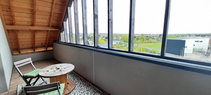 Appartement à louer - La Riche - 3 pièces - 2 chambres