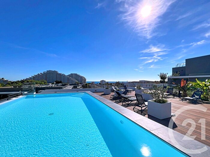 Appartement à vendre - Villeneuve-Loubet, Les Hauts de Vaugrenier, Les Maurettes, Vaugrenier - 3 pièces - 2 chambres