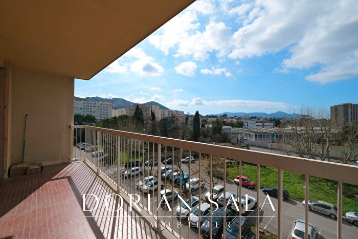 Appartement à vendre - Marseille e , Saint-Loup - 4 pièces - 3 chambres