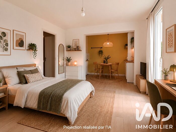 Tours, Rabelais, Tonnelle - Appartement 1 pièce à vendre