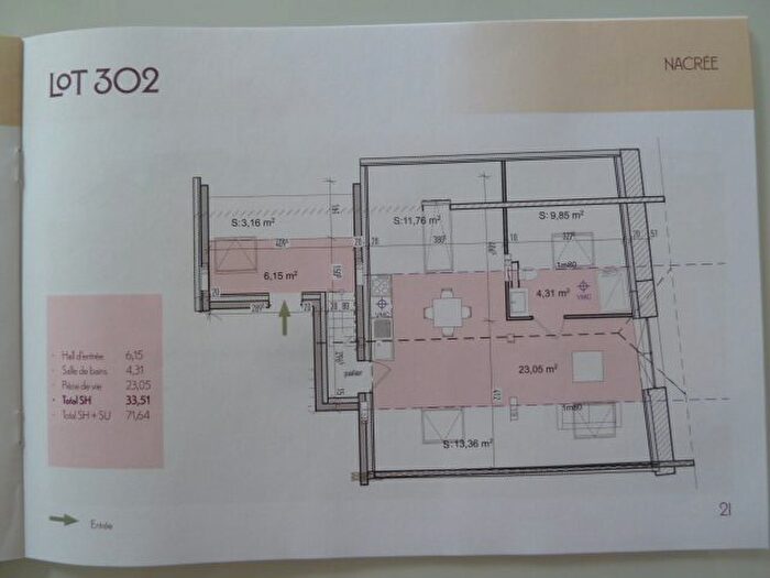 Appartement 2 pièces à Sillingy, à vendre