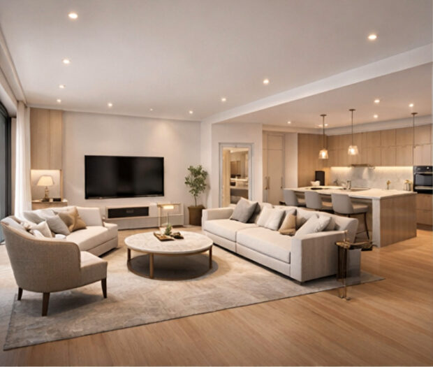 Appartement à vendre - Levallois-Perret, Front de Neuilly - 5 pièces - 4 chambres