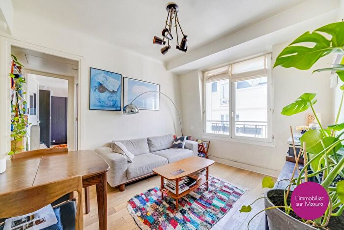 Appartement 2 pièces à Paris 19ème, Secrétan, Jaurès, à vendre