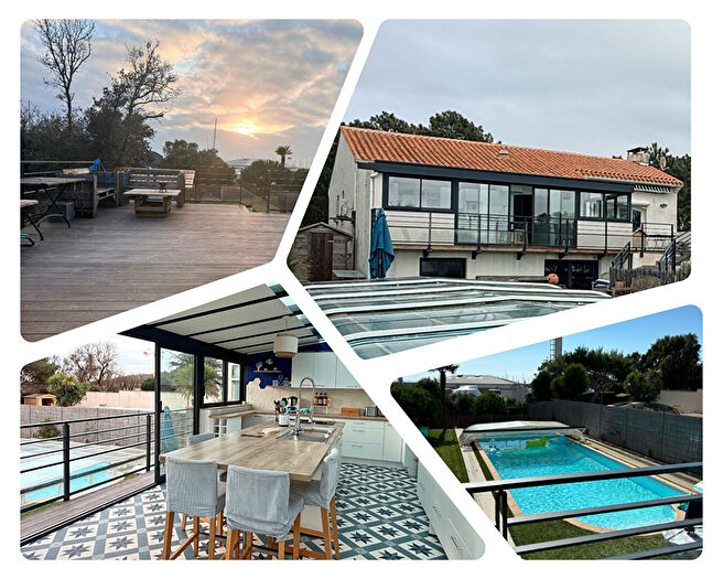 Maison à vendre - Talmont-Saint-Hilaire - 7 pièces - 4 chambres