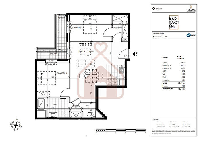 Appartement 3 pièces à vendre - Le Kremlin-Bicêtre, Mairie, Salengro