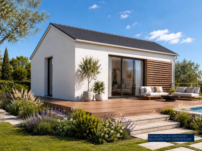 Maison 2 pièces à Monteneuf, à vendre