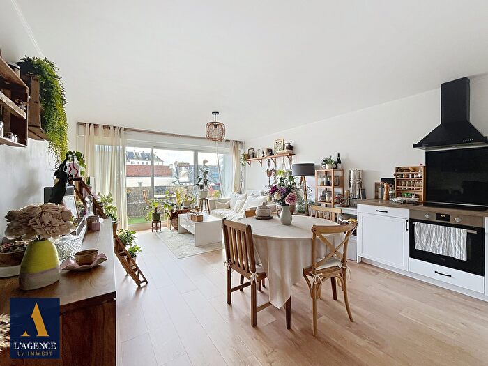 Appartement à vendre - Lorient, Kerentrech, Keryado - 3 pièces - 2 chambres