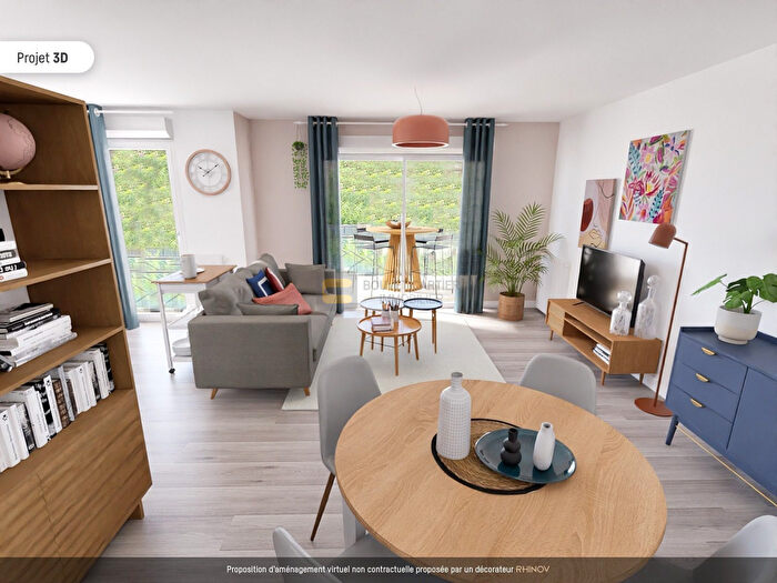 Appartement à vendre - Ambilly - 4 pièces - 3 chambres