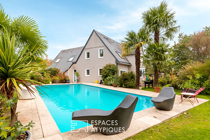 Maison à vendre - Bosc-Guérard-Saint-Adrien - 9 pièces - 6 chambres