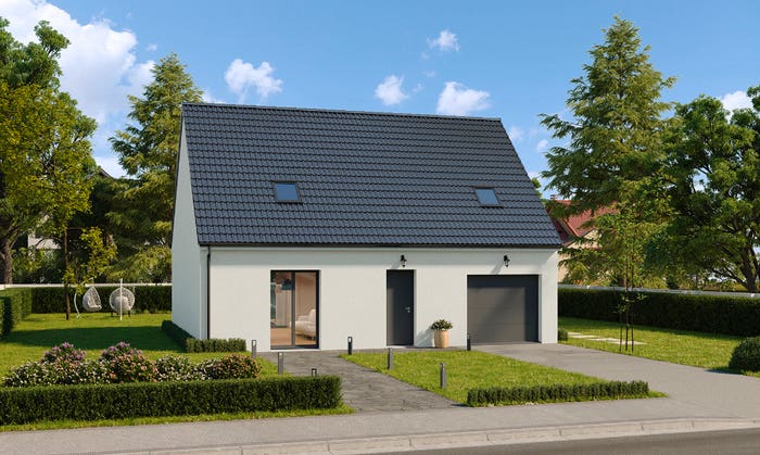 Chaumont-en-Vexin : Maison 2 pièces à vendre