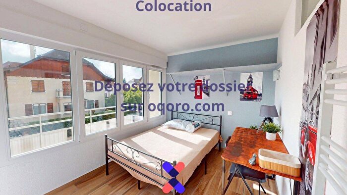 Appartement à louer - Centre, Annemasse - 3 pièces - 2 chambres