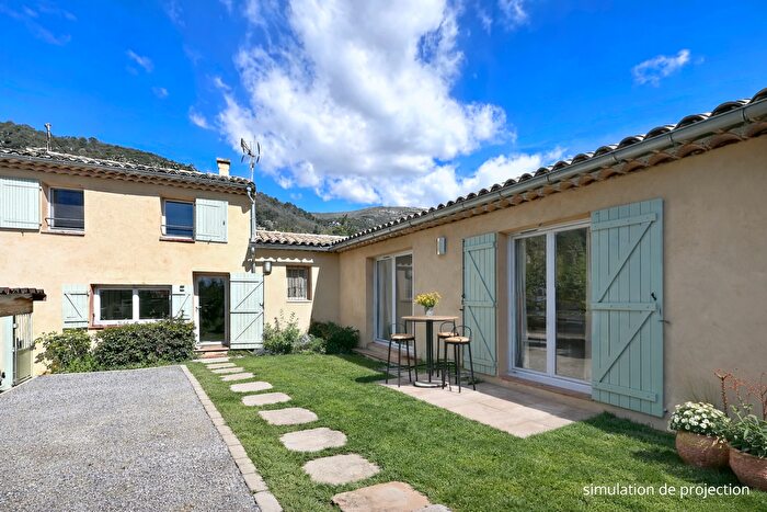 Maison à vendre - Tourrettes-sur-Loup - 4 pièces - 2 chambres
