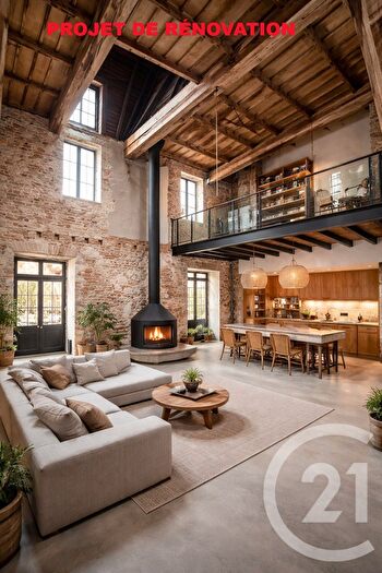 Maison à vendre - Entrains-sur-Nohain - 1 pièce - 1 chambre