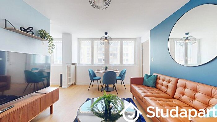 Appartement à louer - Allies-Clos dOr, Grenoble - 1 pièce - 1 chambre