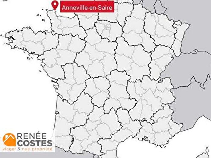 Maison à vendre - Anneville-en-Saire - 3 pièces - 1 chambre