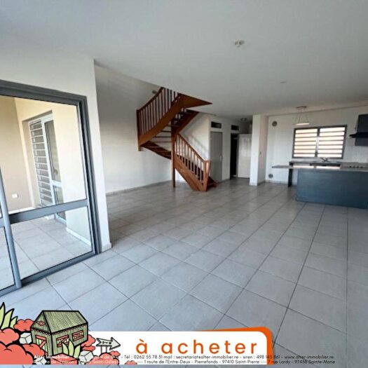 Appartement à vendre - Sainte-Marie - 4 pièces - 3 chambres