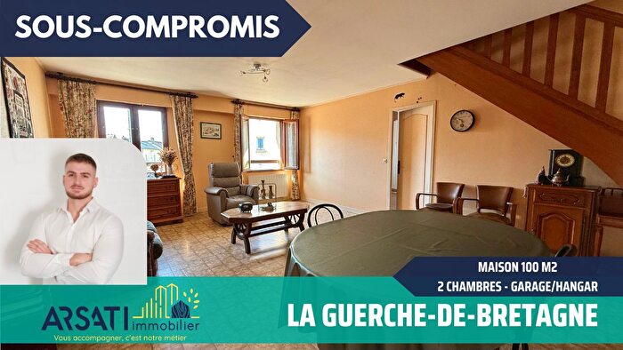 Maison à vendre - La Guerche-de-Bretagne - 4 pièces - 2 chambres