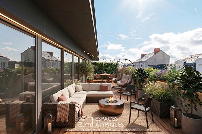 Appartement à vendre - Angers, Centre-ville, La Fayette - 5 pièces - 3 chambres