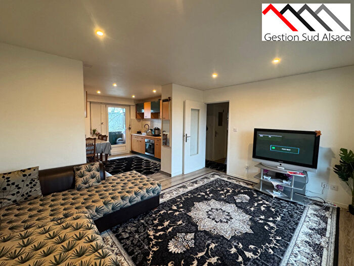 Appartement à vendre - Mulhouse - 3 pièces - 2 chambres