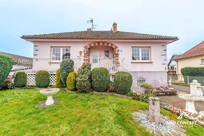 Maison à louer - Offendorf - 3 pièces - 2 chambres