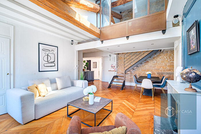 Appartement 3 pièces à Lyon 1er, Bas des Pentes, Presqu'île, à vendre