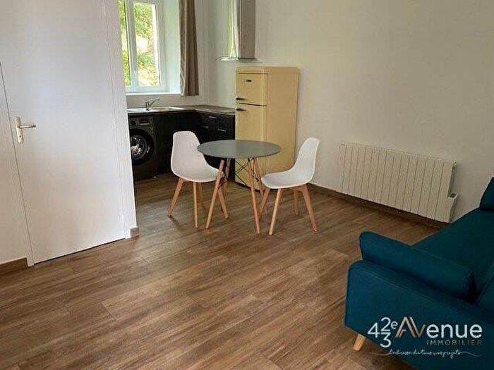 Appartement à louer - Hyper Centre-Vieille Ville, Saint-Étienne - 1 pièce