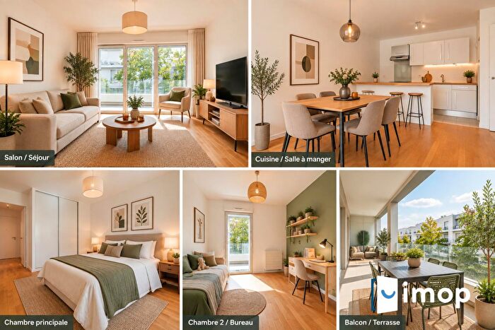 Appartement 3 pièces à vendre - Massy, Atlantis, Champs Ronds