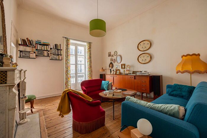 Appartement à vendre - Nantes, Centre-ville - 2 pièces - 1 chambre