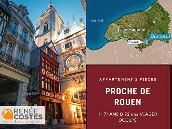 Darnétal - Appartement 5 pièces à vendre