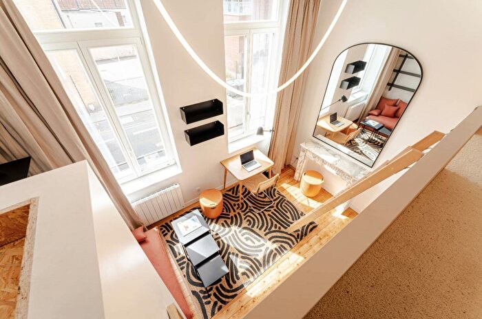 Appartement à louer - Moulins, Lille - 1 pièce