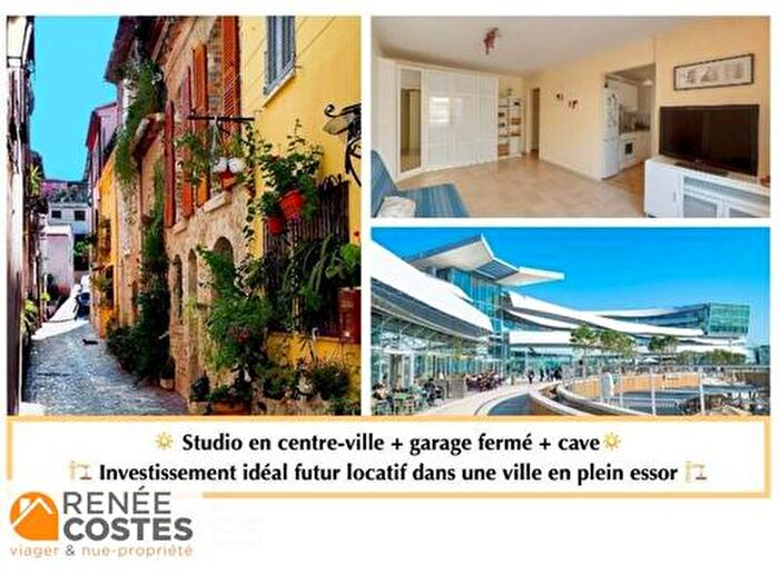 Appartement à vendre - Saint-Laurent-du-Var, Centre-ville, Rascas, Notre-Dame, Condamines - 1 pièce - 1 chambre