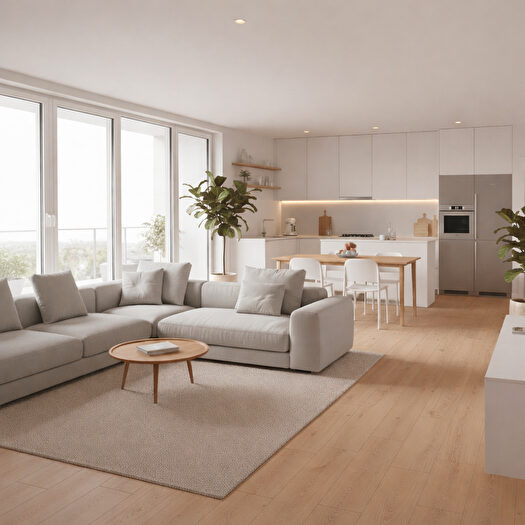 Appartement à vendre - Antony, Centre-ville - 3 pièces - 2 chambres