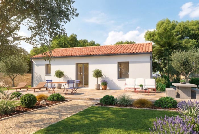 Maison 4 pièces à vendre à Montlieu-la-Garde