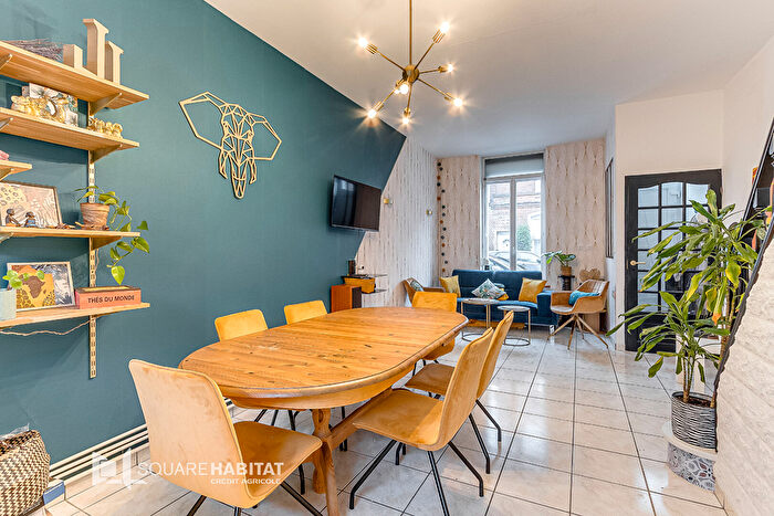 Maison à vendre - Roubaix, Fresnoy, Mackellerie - 4 pièces - 3 chambres