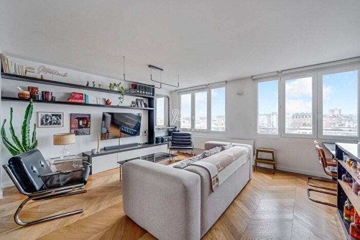 Appartement à louer - Debain-Michelet-Bauer, Saint-Ouen - 2 pièces - 1 chambre