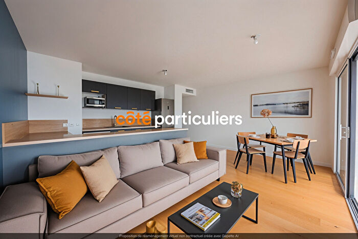 Appartement à vendre - Nantes, Monselet - 3 pièces - 2 chambres