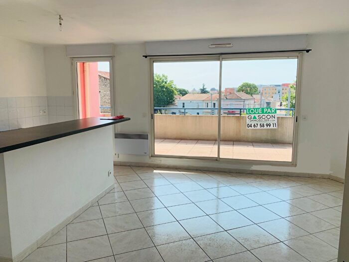 Appartement à louer - Montpellier, Gares - 3 pièces - 2 chambres