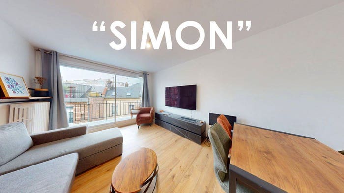 Anatole France-Danton, Le Havre : Appartement 2 pièces à louer