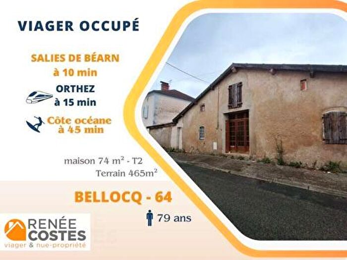 Maison à vendre - Salies-de-Béarn - 2 pièces - 1 chambre