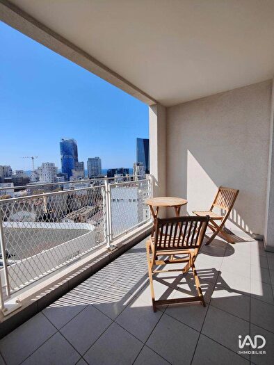 Appartement à louer - Saint Mauront, Marseille ème arrondissement - 2 pièces - 1 chambre