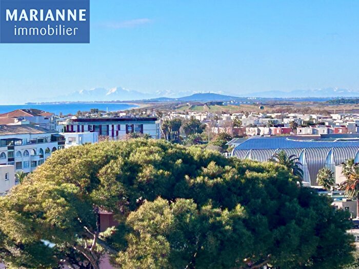 Appartement à vendre - Sète, La Corniche - 2 pièces - 1 chambre