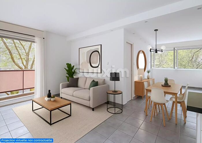 Appartement à vendre - Villeurbanne, Perrallière - 4 pièces - 2 chambres