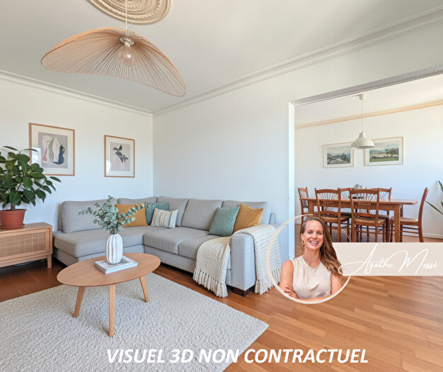 Vannes, Ouest - Appartement 5 pièces à vendre