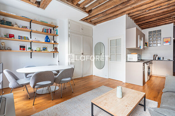 Appartement à vendre - Paris e , Saint-Gervais - 2 pièces - 1 chambre