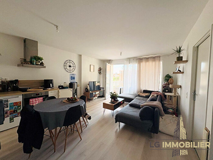 Appartement à louer - Amiens, Henriville - 2 pièces - 1 chambre